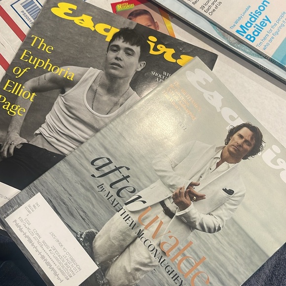 Other | Esquire Magazine 222 Elliot Page Matthew Mcconaughey | Poshmark